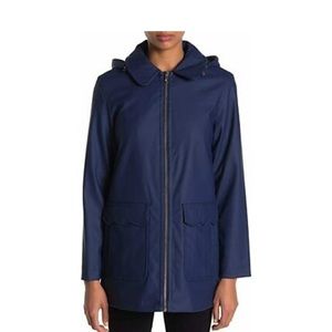 kate spade | Jackets & Coats | Kate Spade Red Wool Leopard Collar Coat ...